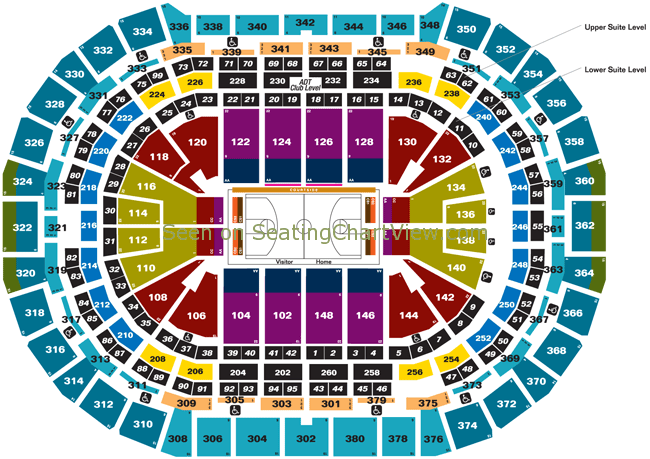 Pepsi Center Denver CO Seating Chart View Pepsi Center Denver CO Seating Chart View